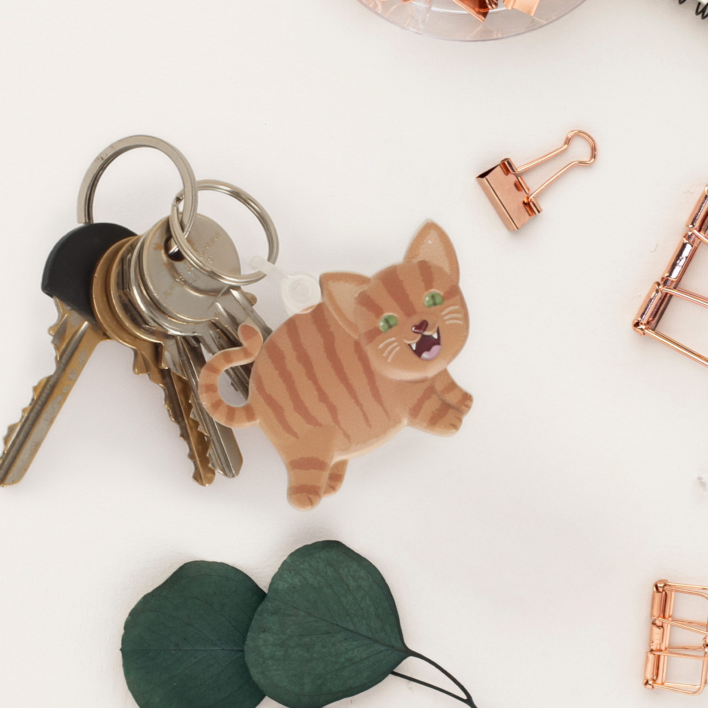 Cat "FunKeys" Keyring - CHX Products